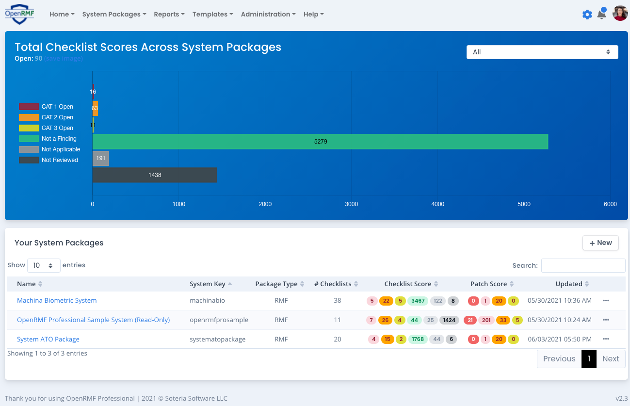 Soteria Software | OpenRMF Professional